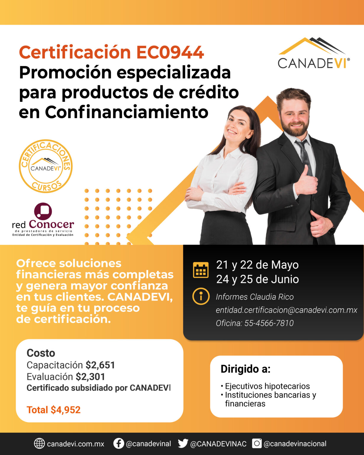 Certificación EC0944 Promoción especializada para productos de crédito ...